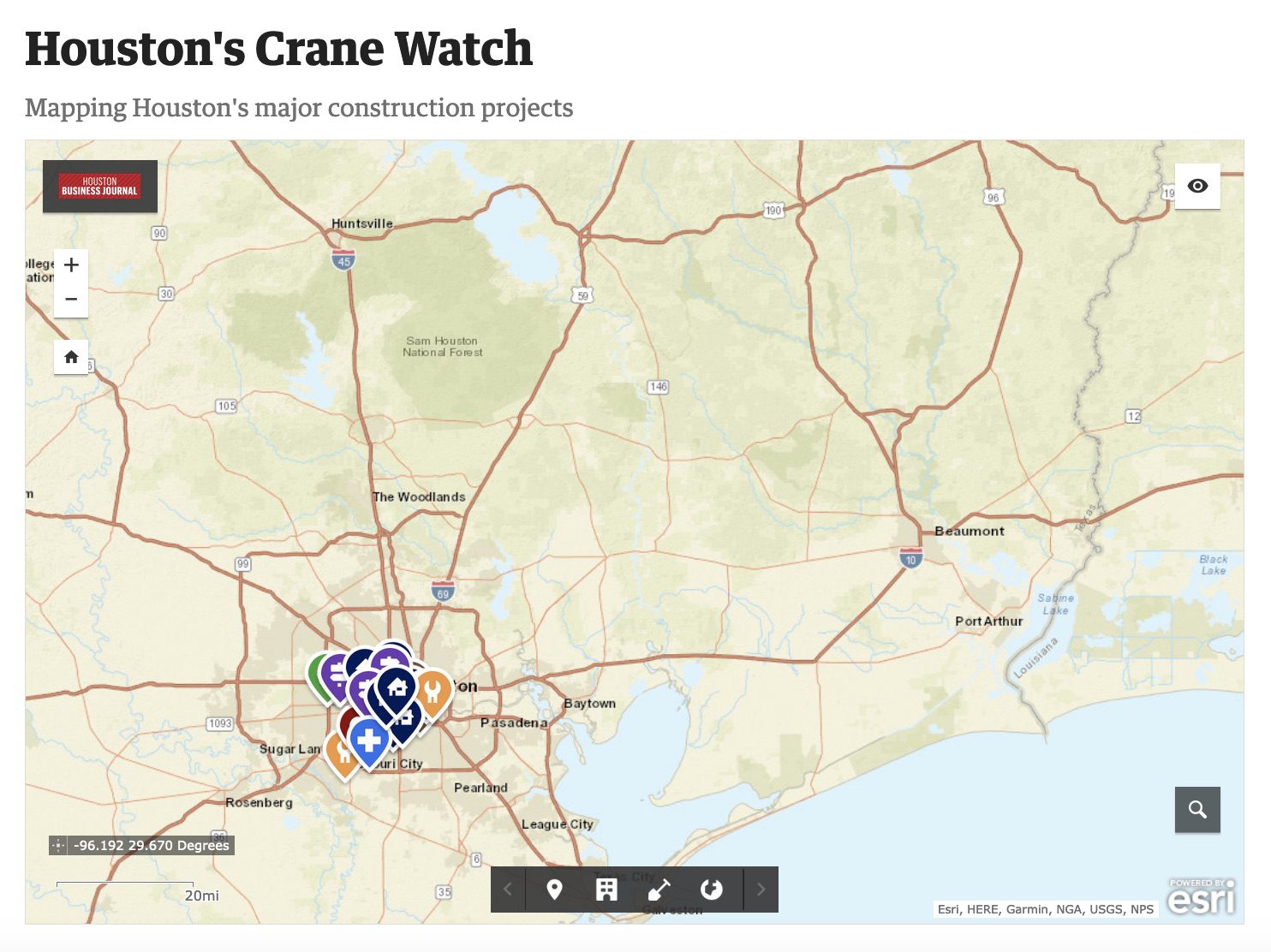 Development with Danielle© — Houston Business Journal's Crane Watch ...