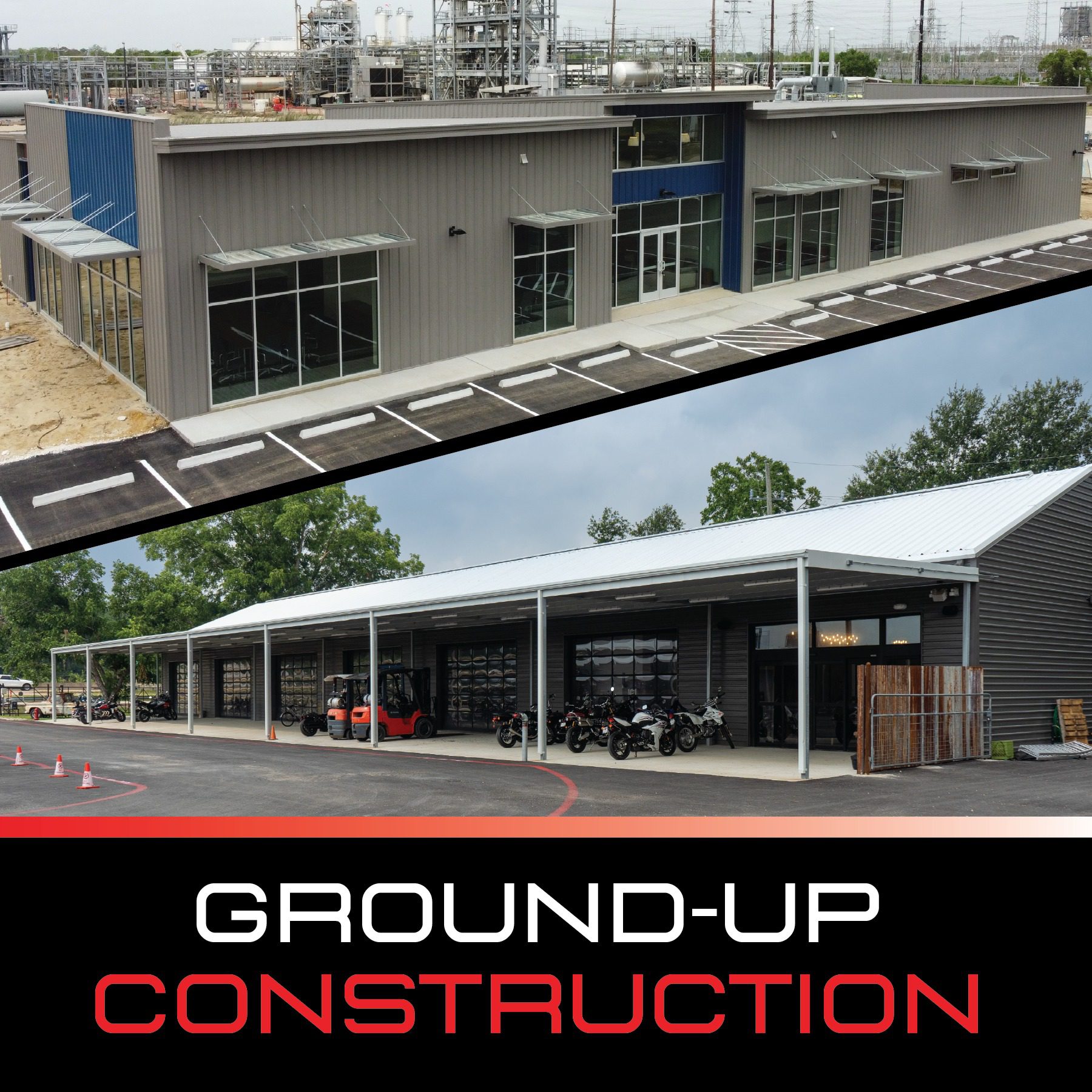 Houston Metal Building Construction - Right Choice Construction
