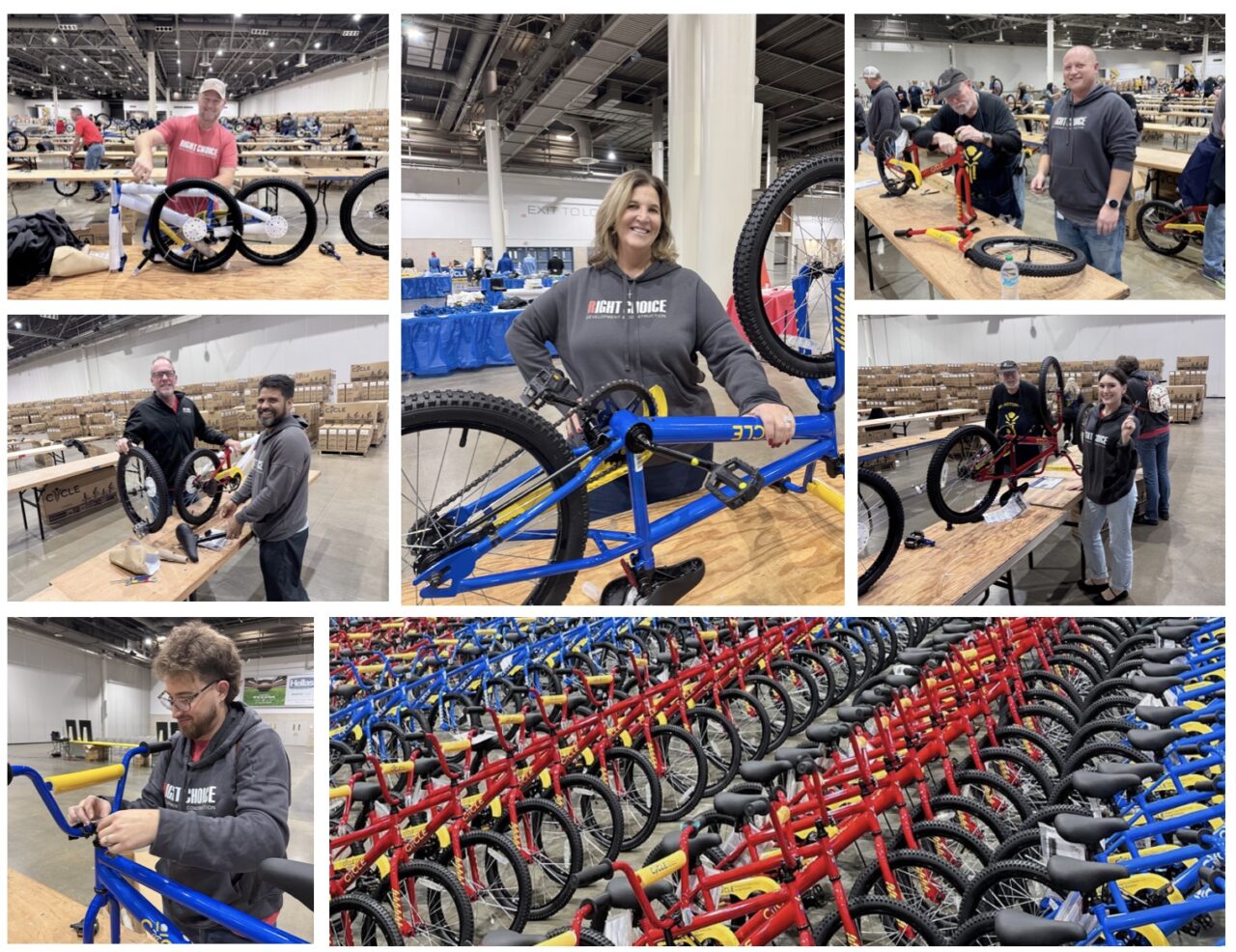 Development with Danielle© — CYCLE Houston's Bike Build 2024! - Right ...