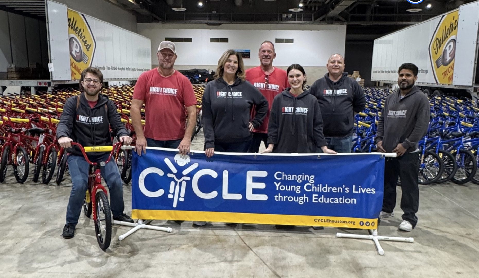 Development with Danielle© — CYCLE Houston's Bike Build 2024! - Right ...