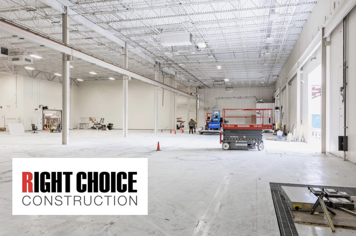 Industrial Construction in Houston and Beyond - Right Choice Construction